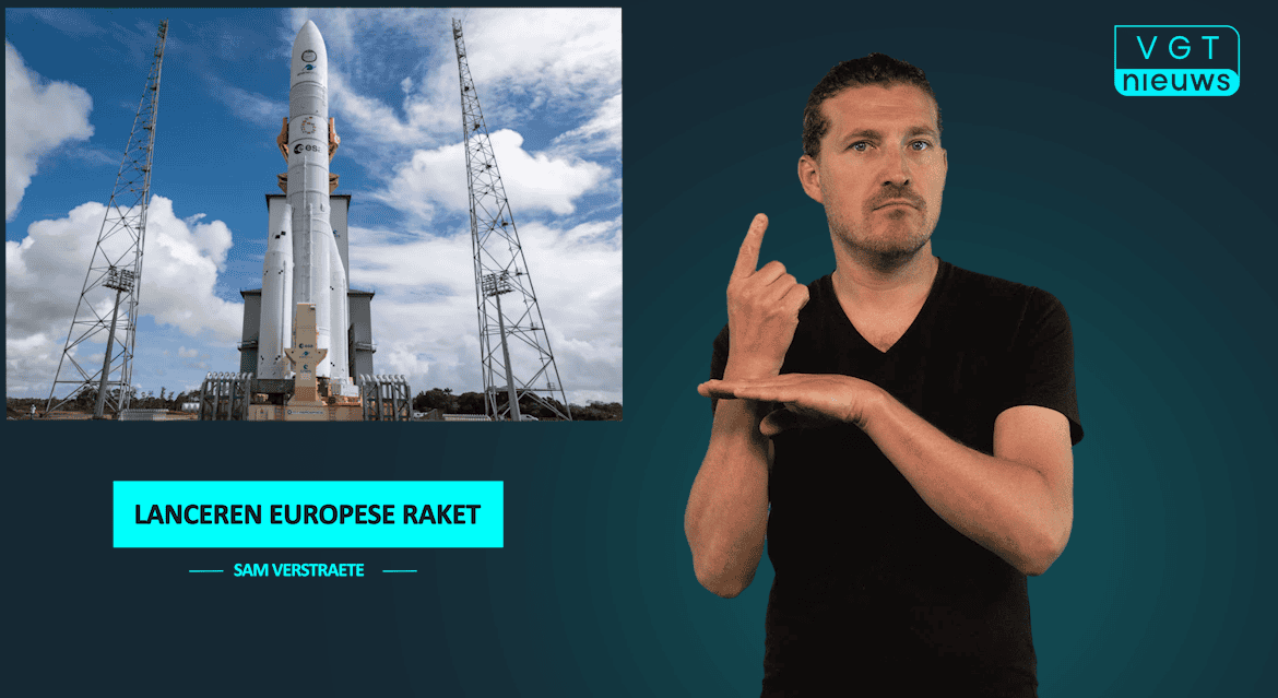 Lanceren Europese raket - Visual Box