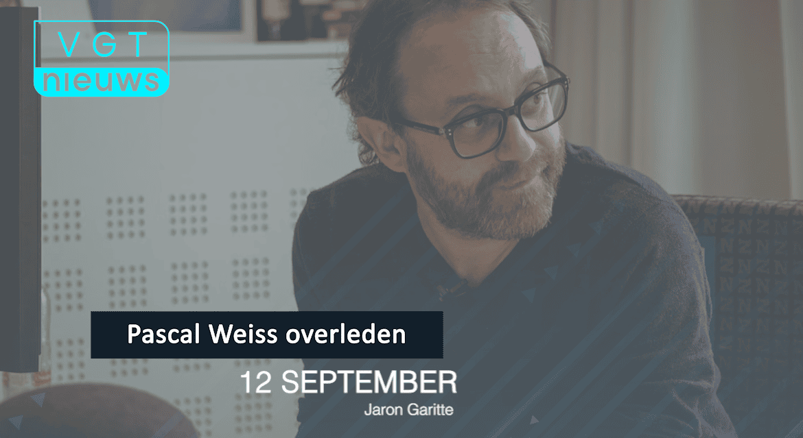 Pascal Weiss overleden - Visual Box